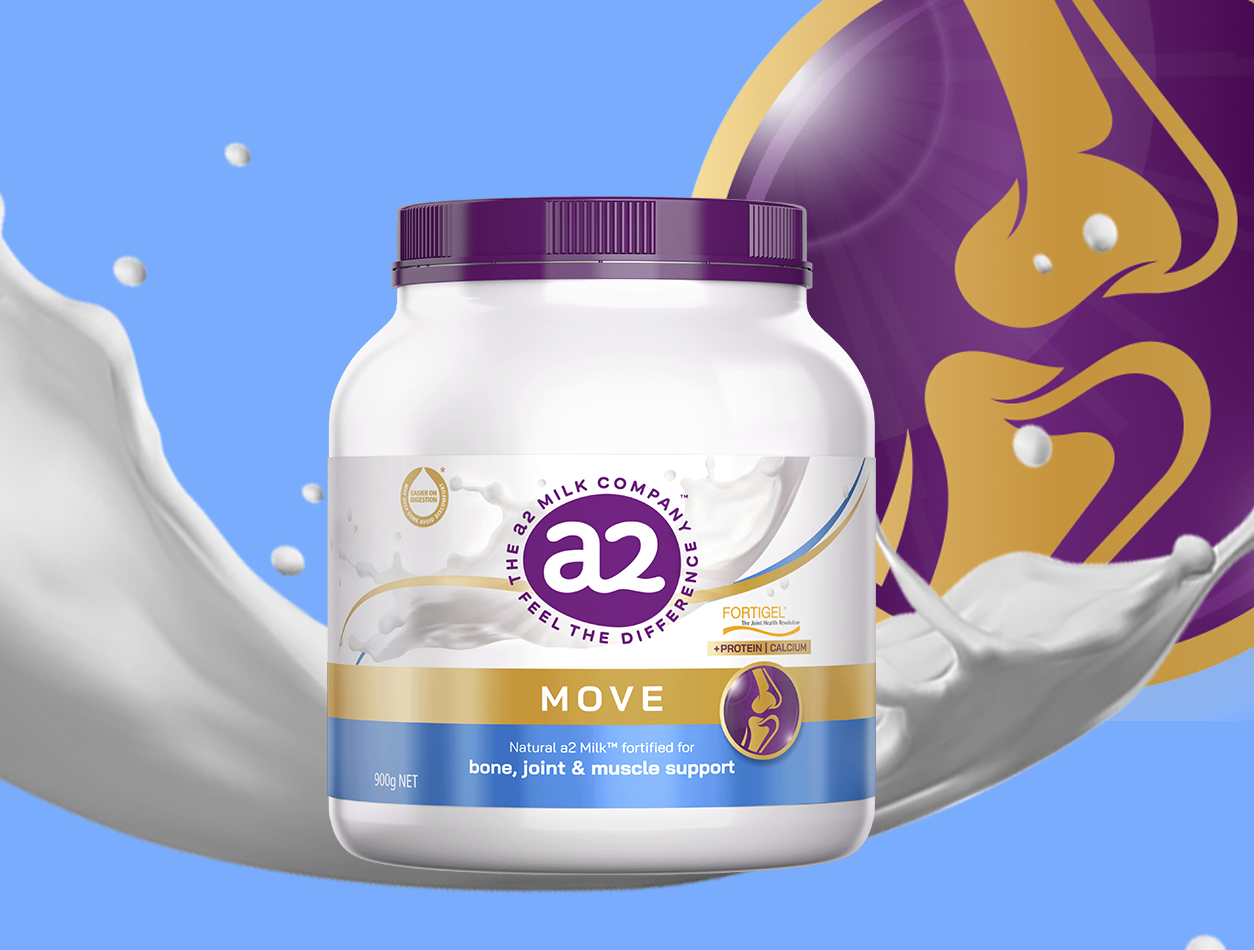 INTRODUCING a2™ MoveNutritional Milk Powder